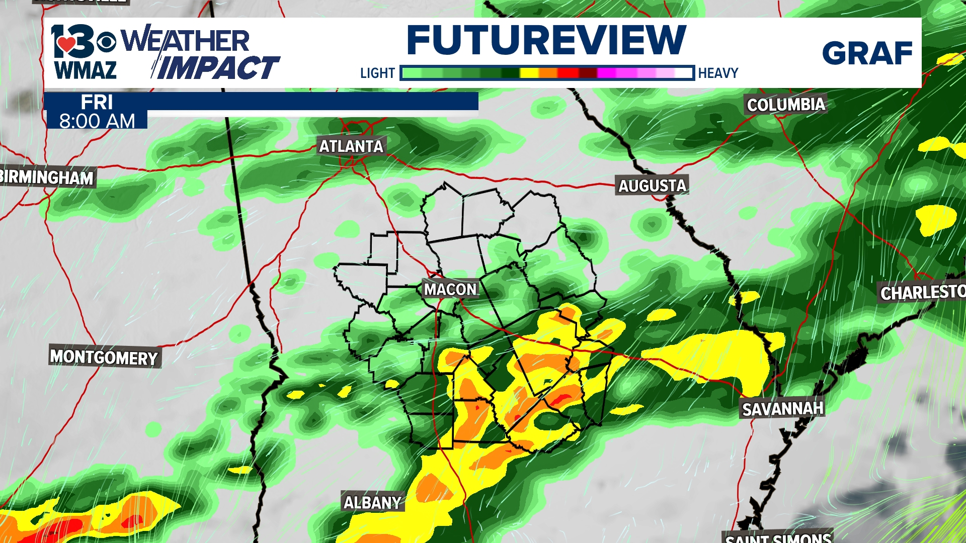 Weather Impact Alert | Multiple days of widespread rain will impact ...