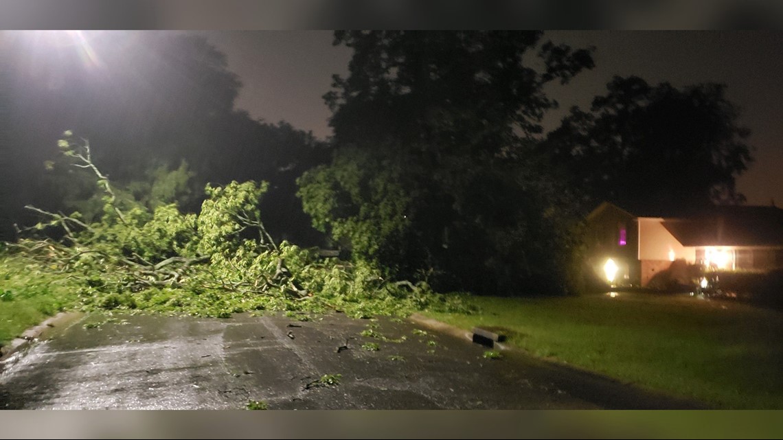 Georgia sees storm damage Monday morning | 13wmaz.com