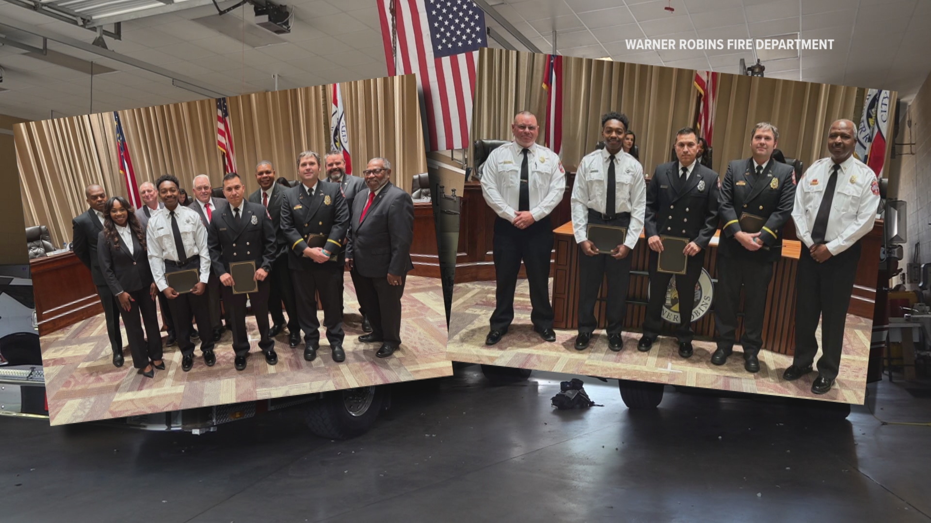 'We saved her life' | Warner Robins fire department honors heroic team ...