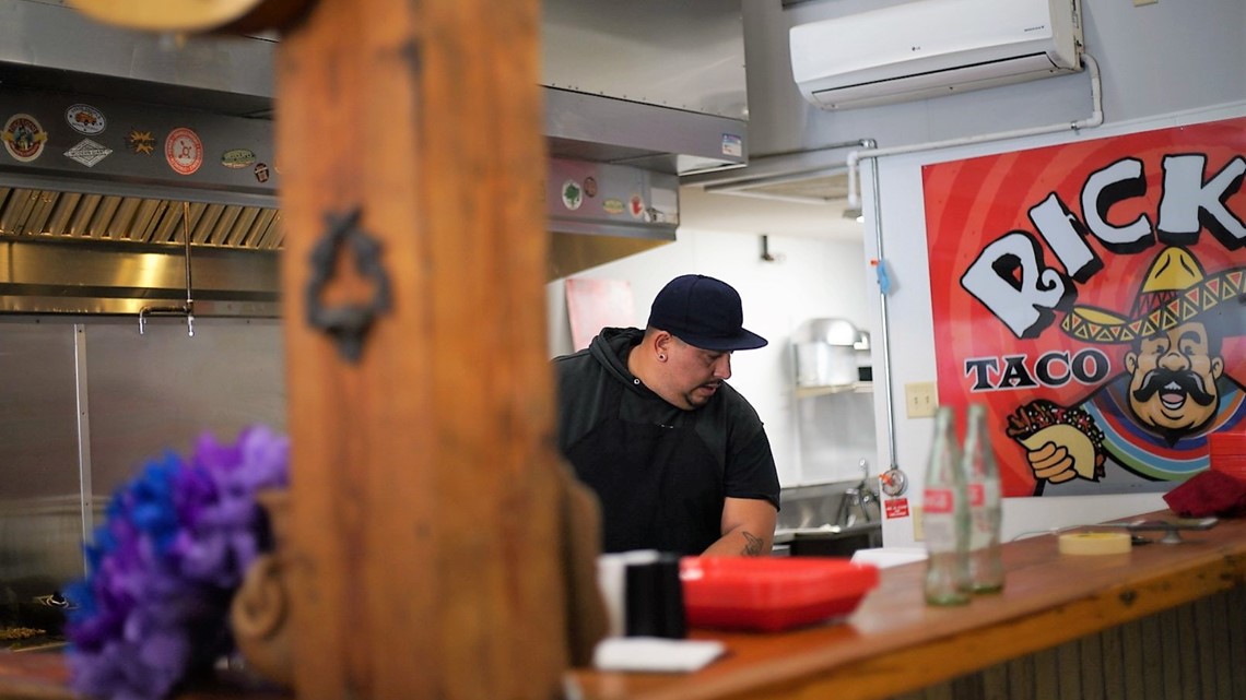 Ricky's Taco Shop relocates to downtown Macon | 13wmaz.com