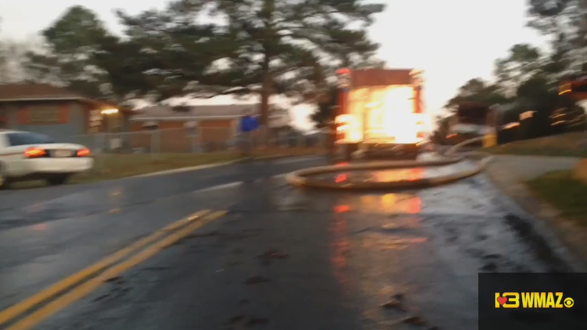 MTA bus fire in Macon | 13wmaz.com