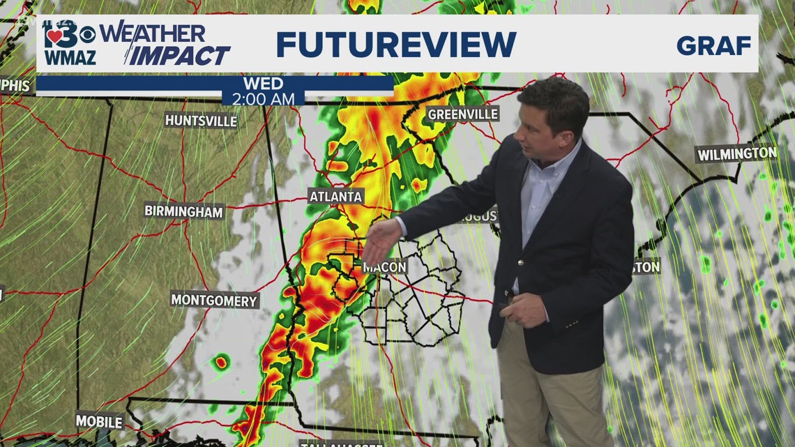 Weather Impact: Chief Meteorologist Ben Jones breaks down Wednesday's ...