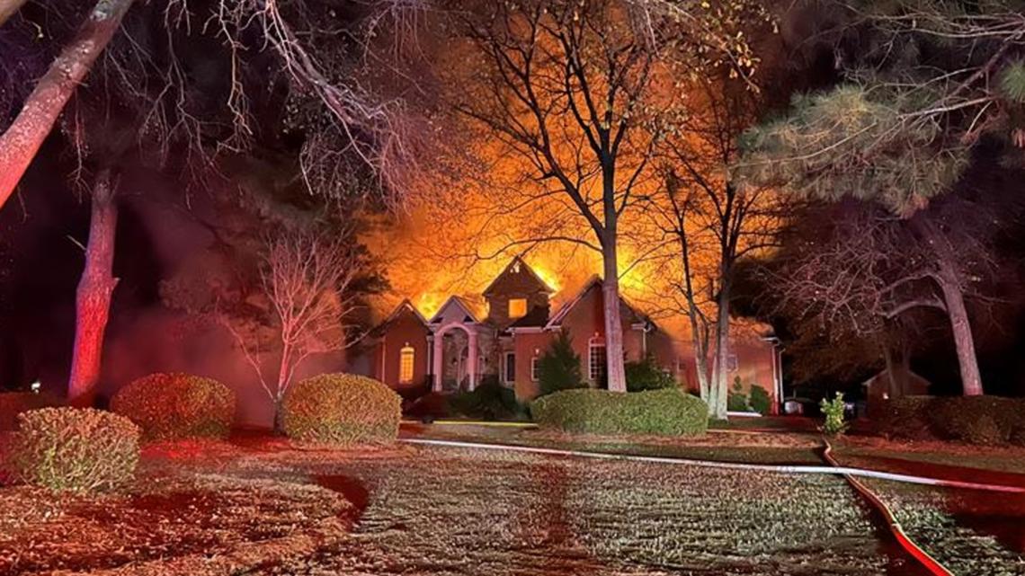 Perry Fire Department dealing with a house fire since 1 a.m. | 13wmaz.com