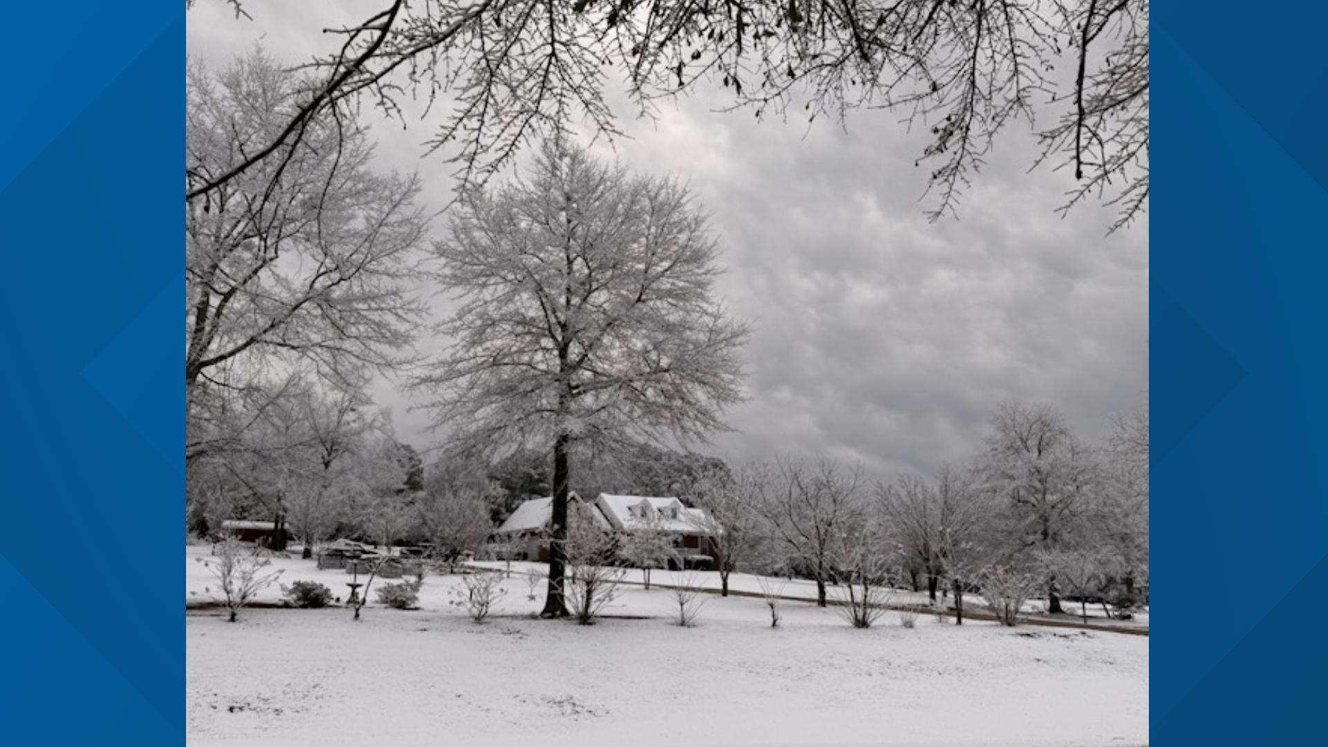PHOTOS: Central Georgians are sharing their snow photos Sunday morning ...