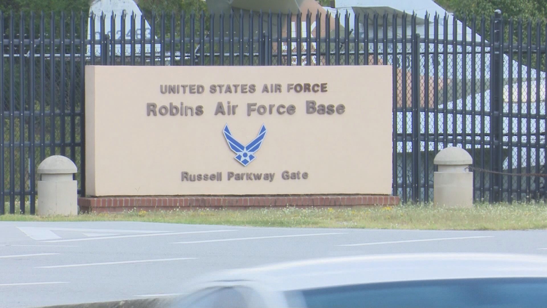 Robins Airforce Base close Russell Parkway Gate for road work | 13wmaz.com
