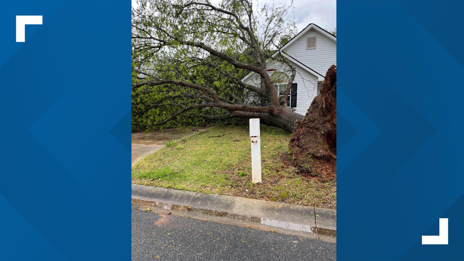 LIVE UPDATES: Georgia severe weather damage, power outages, road ...