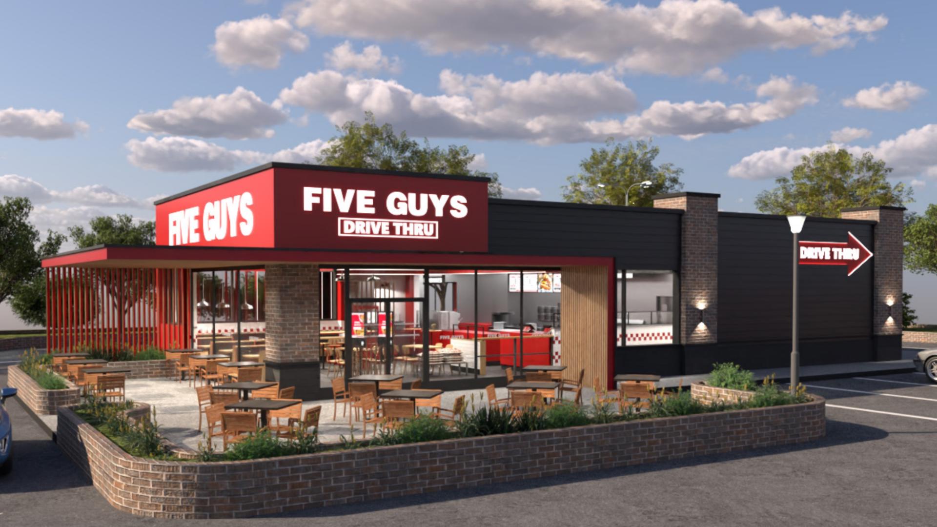 A new Five Guys with a drive-thru could be coming to Macon. Find out ...