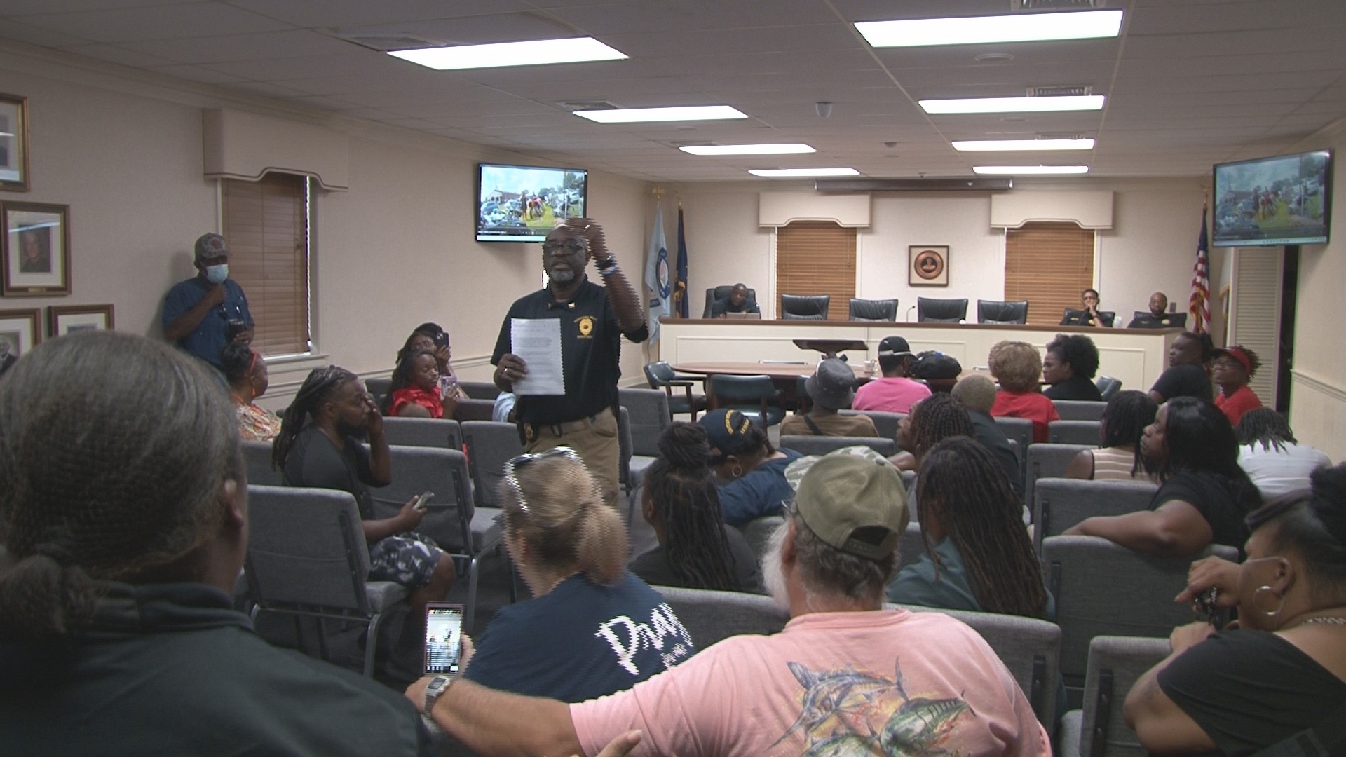 Protestors Demand Answers After Montezuma Funeral Incident | 13wmaz.com