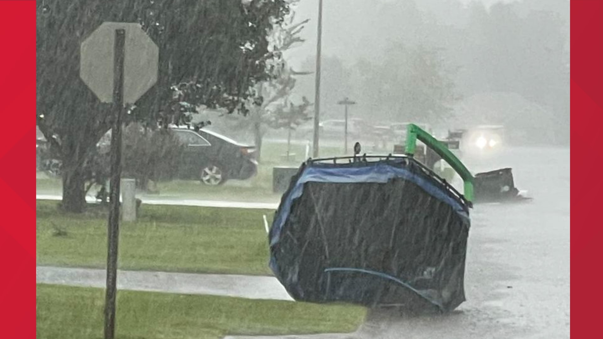 Downed trees in Houston County after severe thunderstorms | 13wmaz.com
