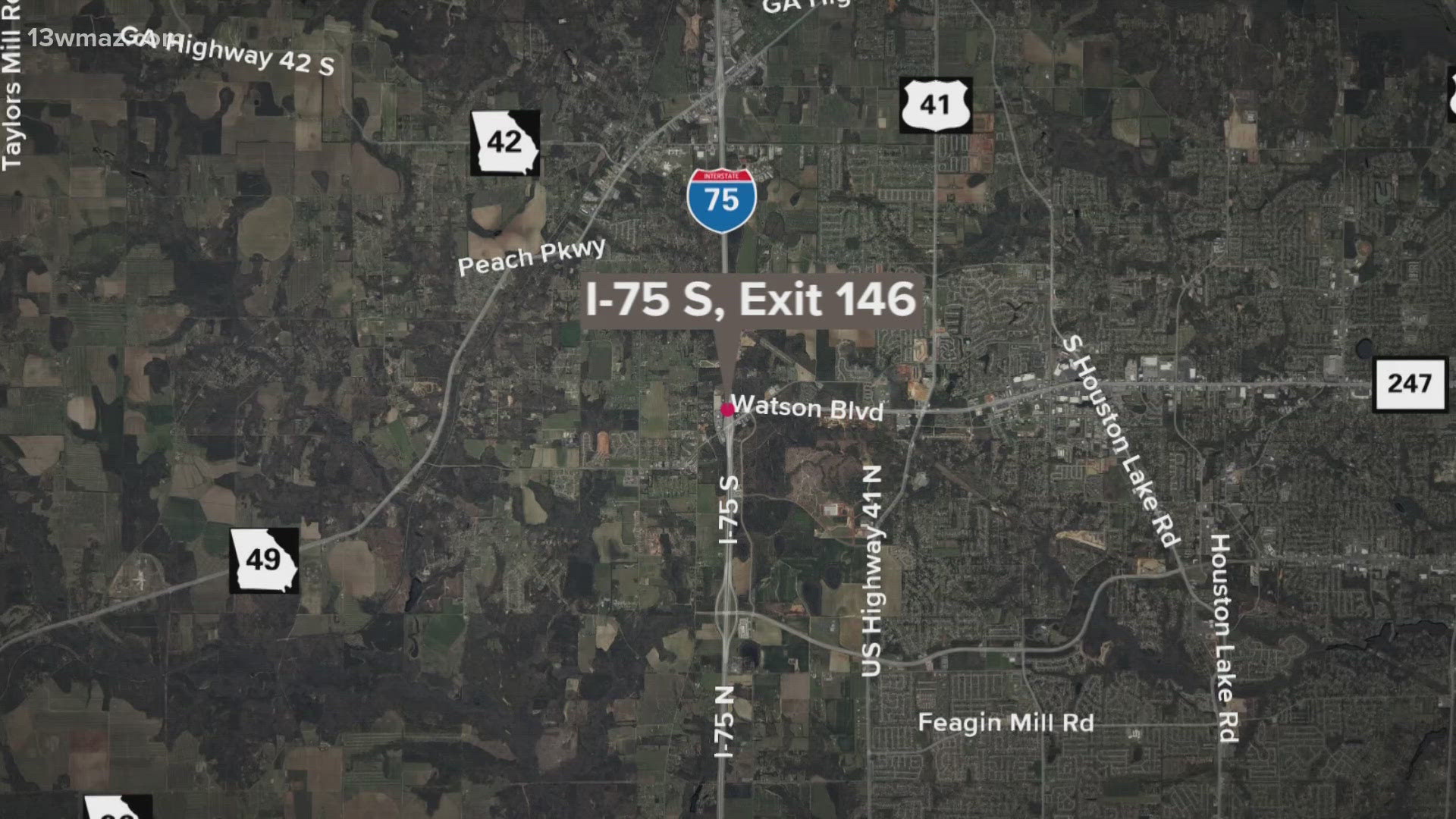 Fatal crash on I-75 South in Peach County kills 2, 1 hurt: coroner ...