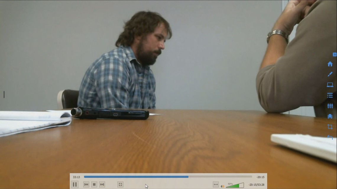 Jurors see videos of Ryan Duke confessing to Grinstead murder | 13wmaz.com