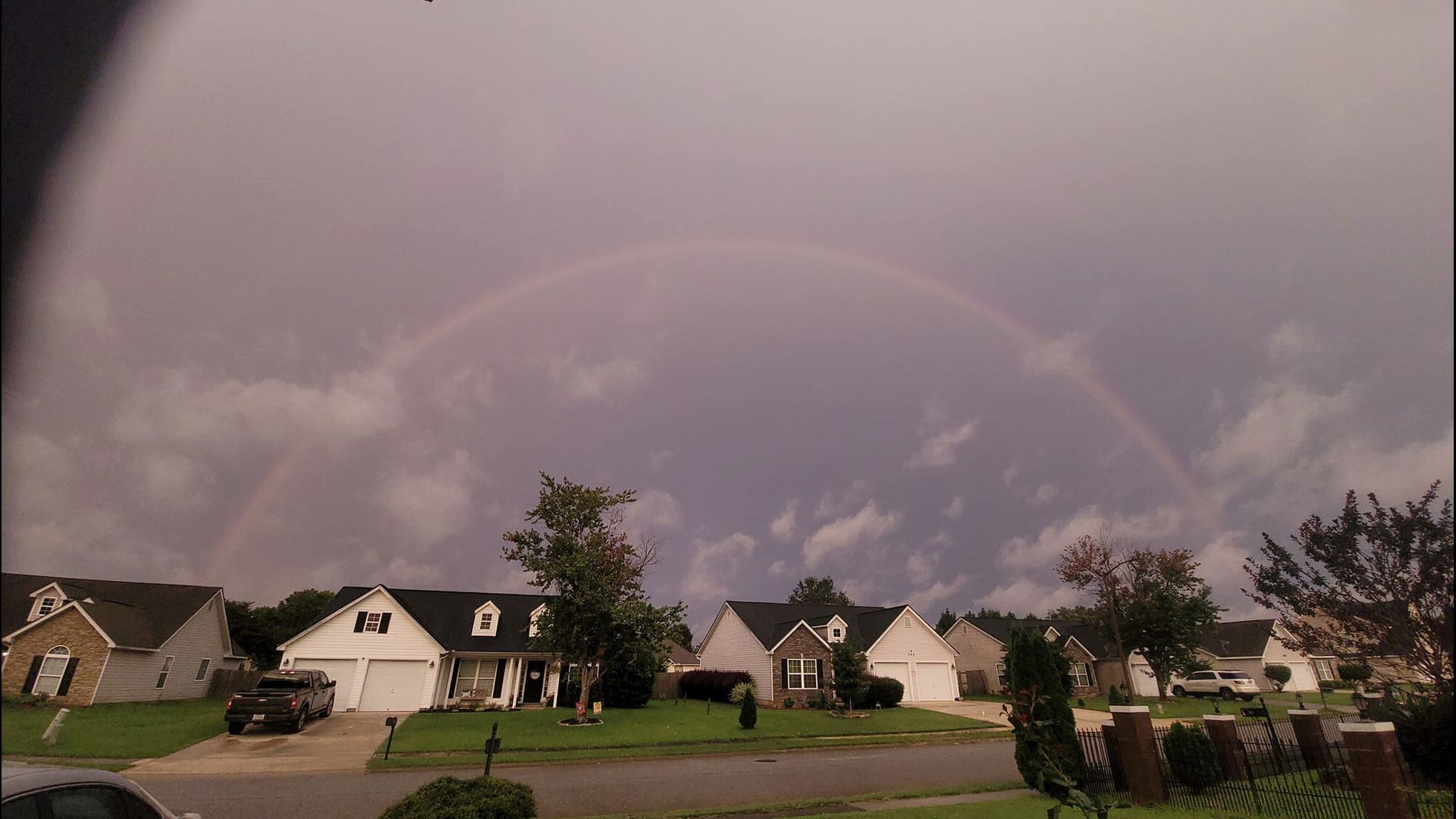PHOTOS: Gorgeous double rainbow photos in Macon, Central Georgia ...