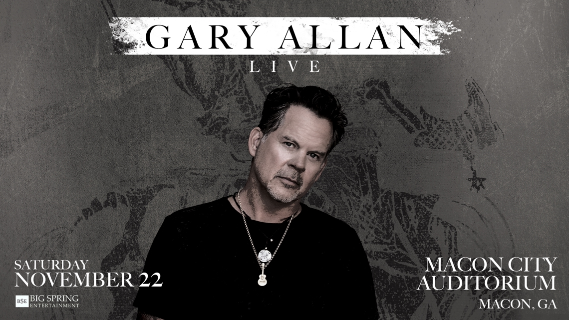 Gary Allan will perform live in Macon on November 22 | 13wmaz.com