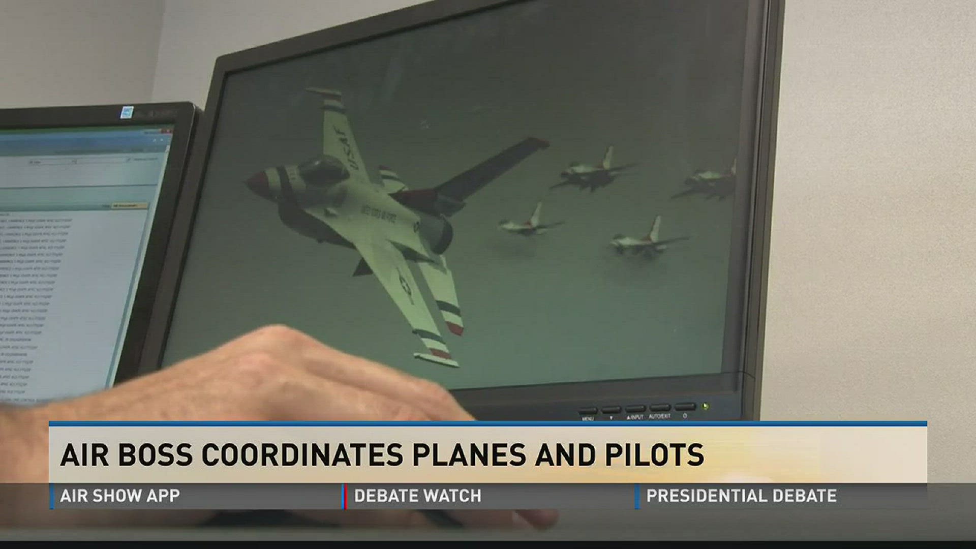 Air Boss coordinates planes and pilots | 13wmaz.com