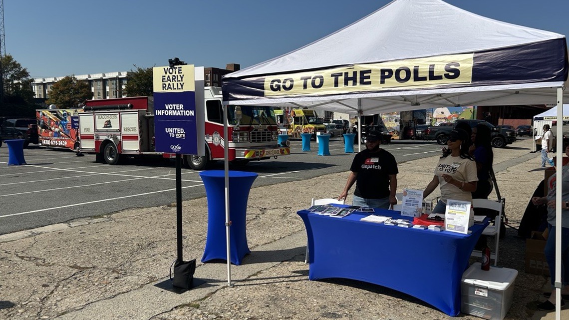 People flock out to Macon Voter Early Day rally event | 13wmaz.com