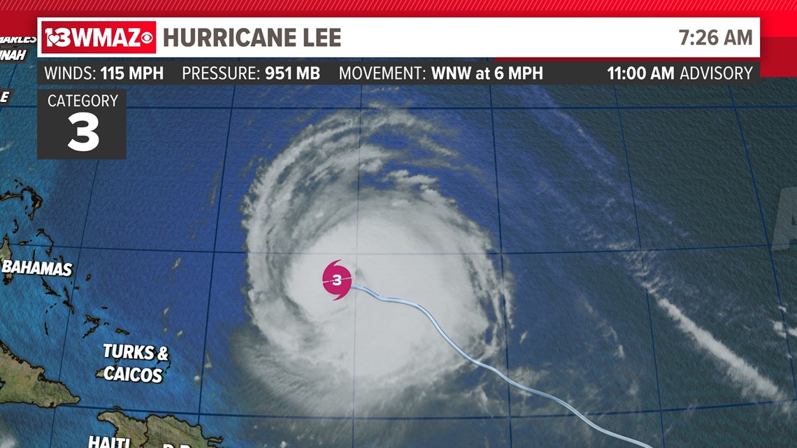 Hurricane Lee and Tropical Storm Margot are expected to strengthen as ...