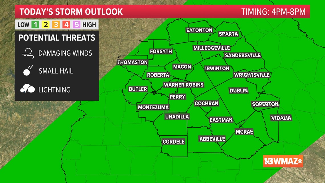 Weather Maps - conditions, temperatures, winds and more | Macon ...