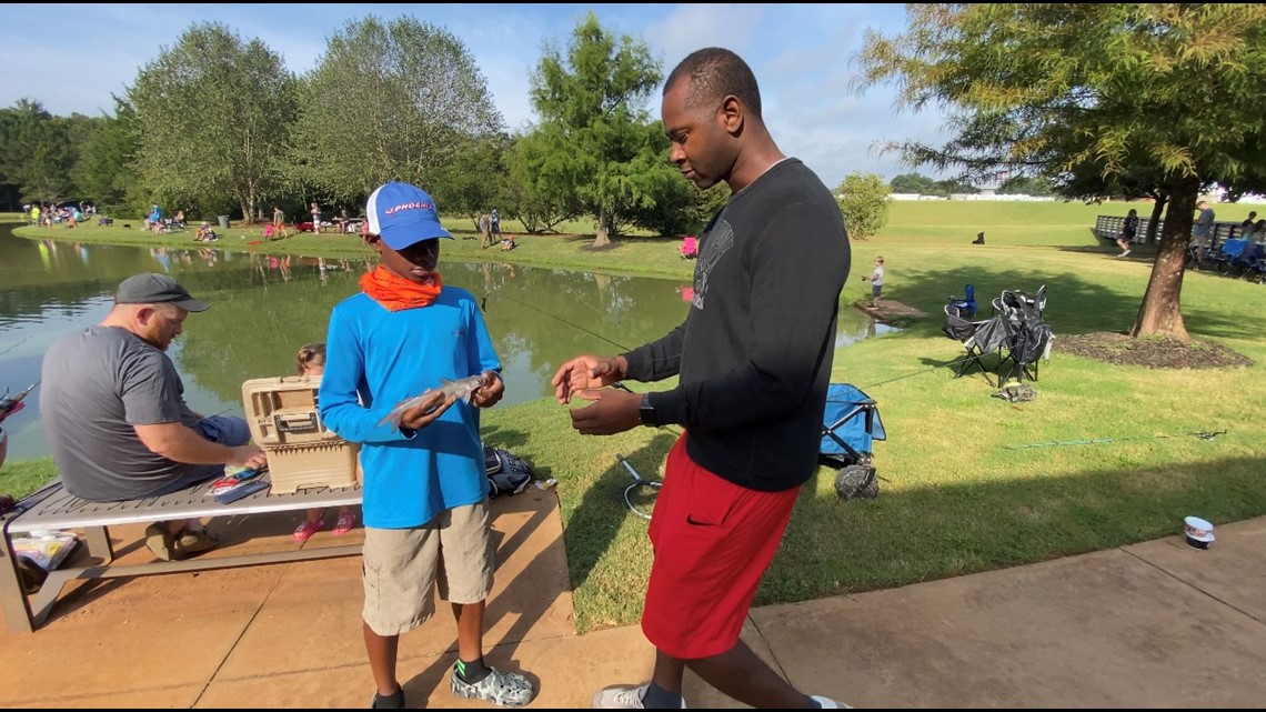 Kids learn to fish at Perry Fishing Rodeo | 13wmaz.com