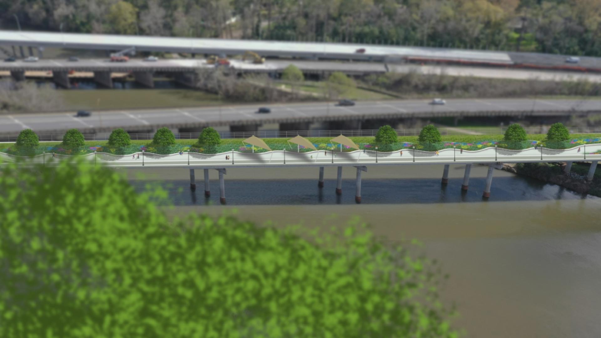 Pedestrian overpass to connect trails in Macon I-16 & I-75 Interchange ...