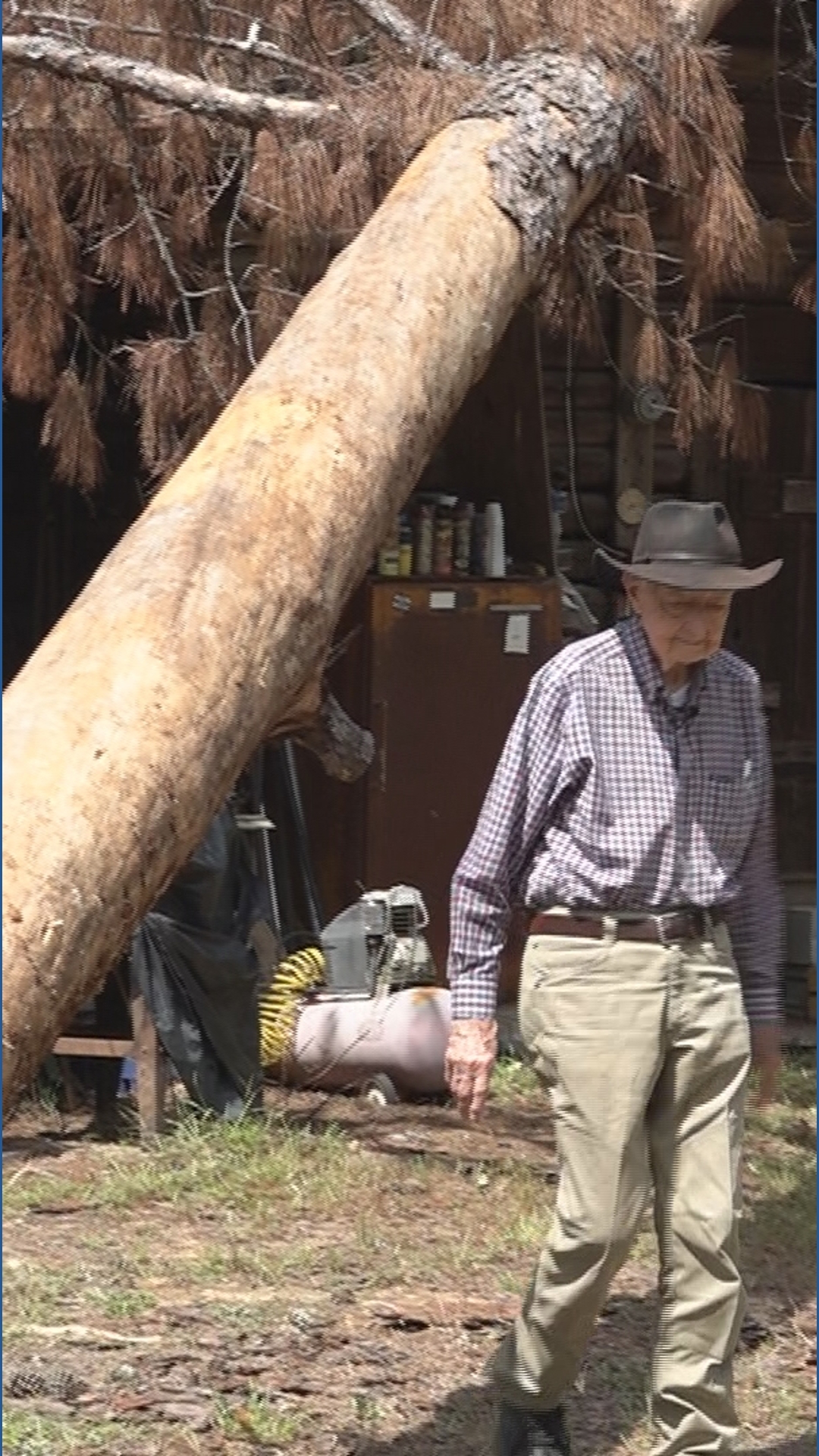 97-year-old Angelo Crowe fights Hurricane Helene aftermath | 13wmaz.com
