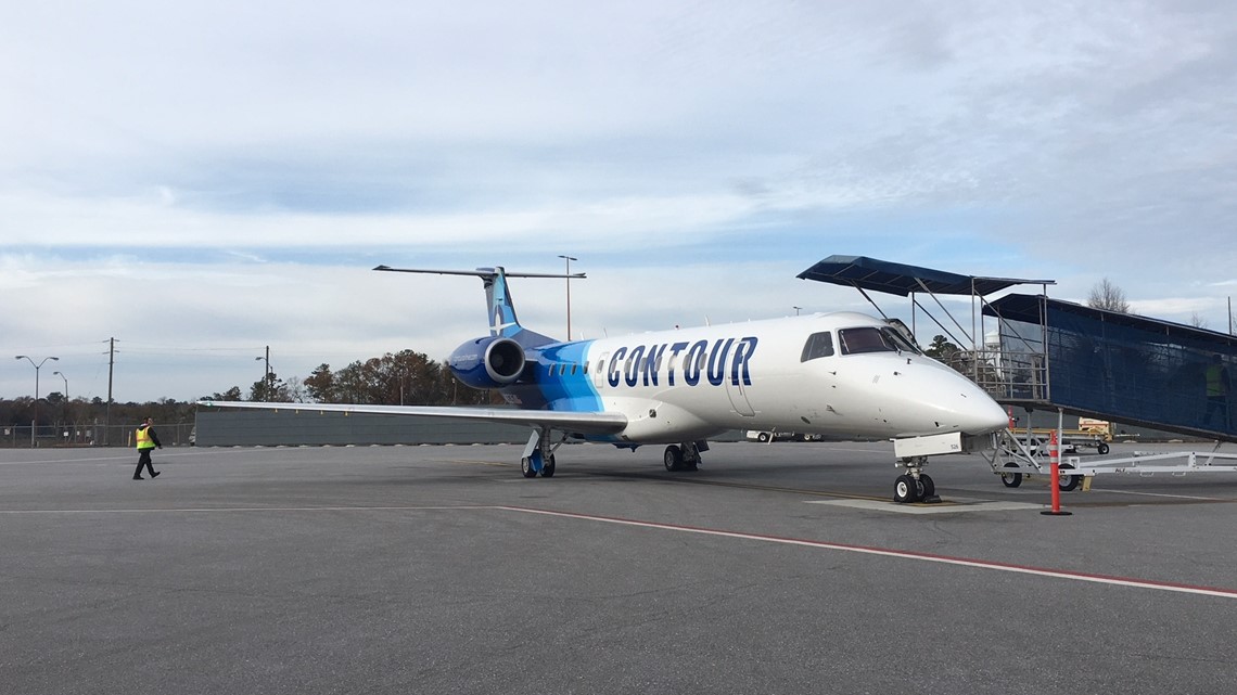 Contour Airlines makes first trip to Tampa | 13wmaz.com