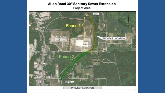 Sewer extension approved, new industry seeks P&Z approval, Macon Water ...