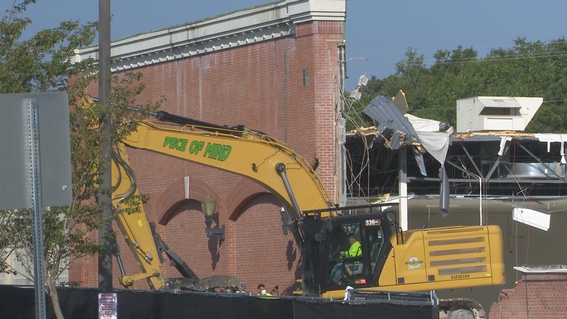 Former Target location in Macon being demolished | 13wmaz.com