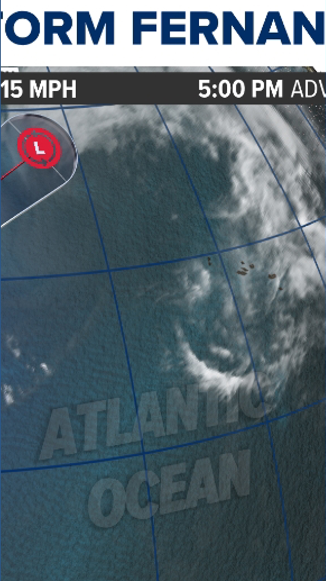 Tropical Storm Fernand forms south of Bermuda | 13wmaz.com