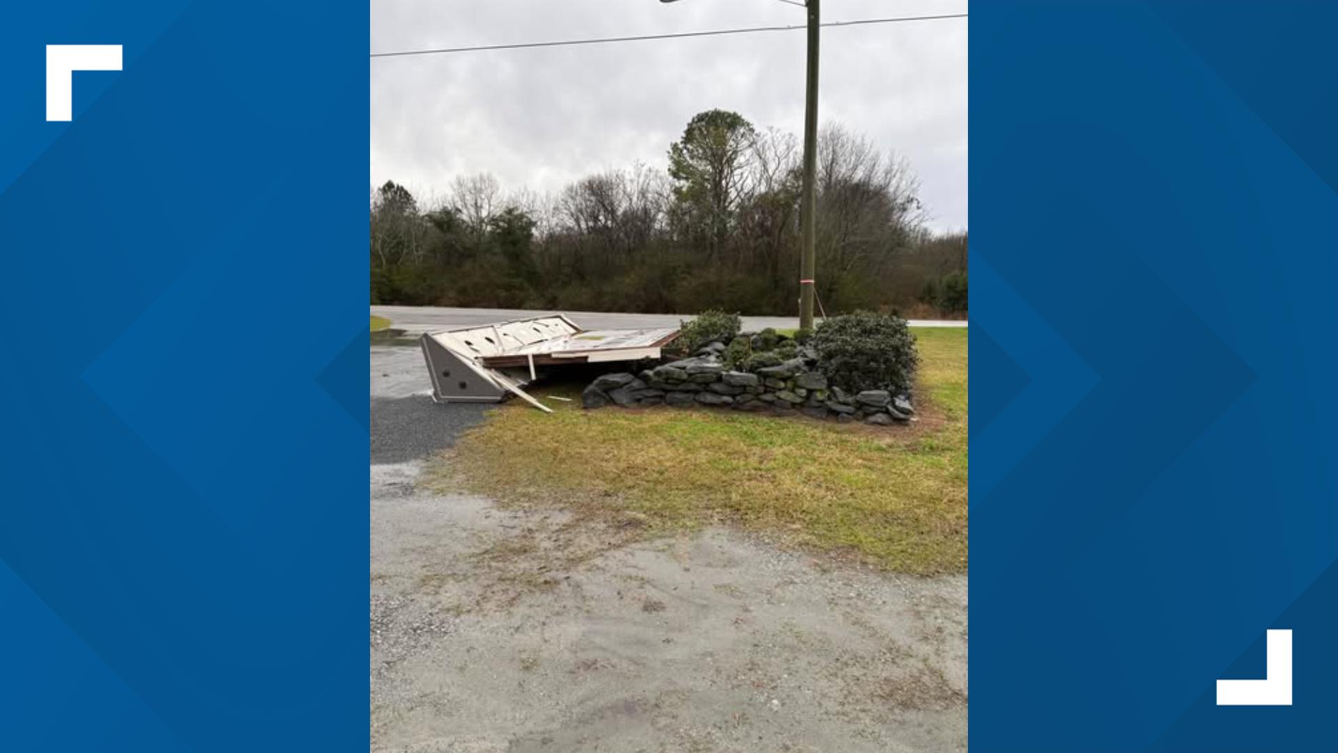 A look at the outages, road closures and damages in Central GA from the ...
