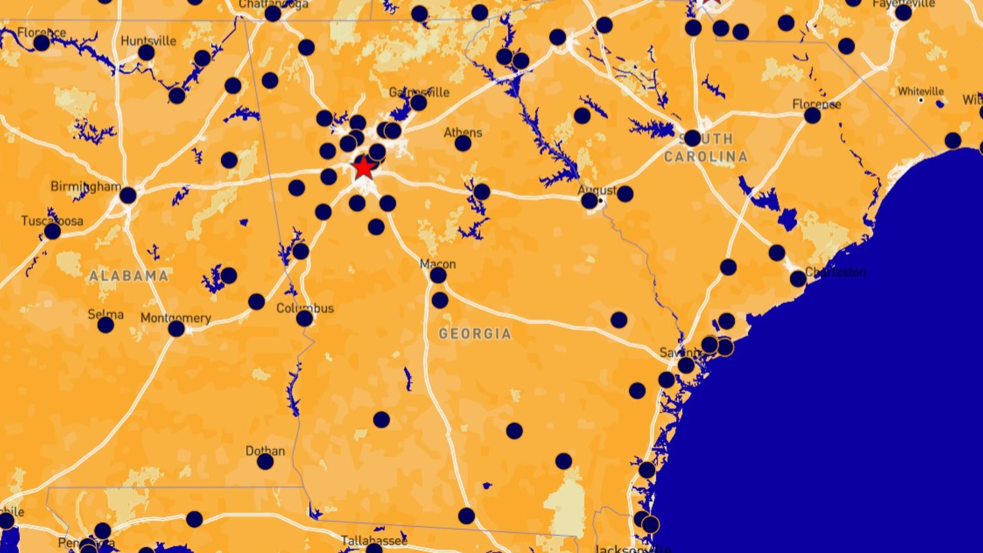 Georgia's 'Gnat Line' is real | 13wmaz.com