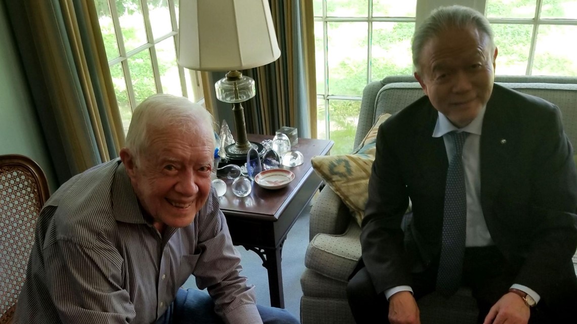 President Jimmy Carter helped bring YKK to Macon, Georgia | 13wmaz.com