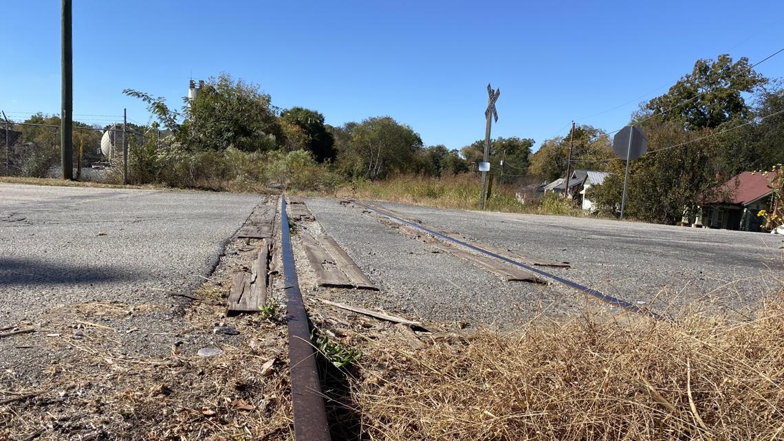 Driving Me Crazy! Train tracks on North Jefferson and North Wayne ...