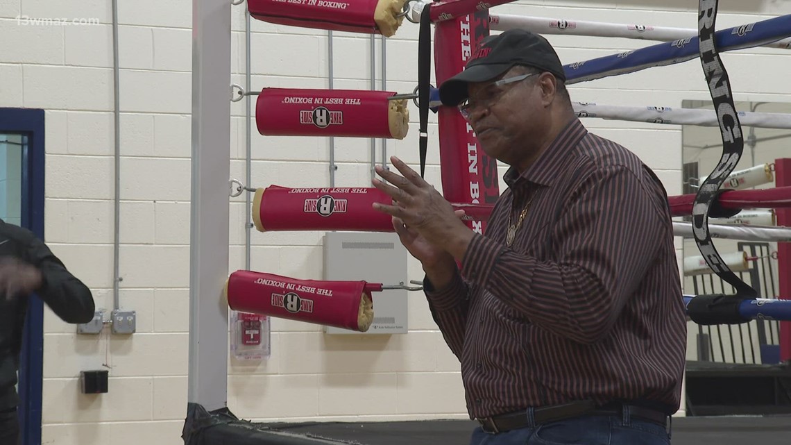 A former heavyweight champion visits Macon to inspire the next ...