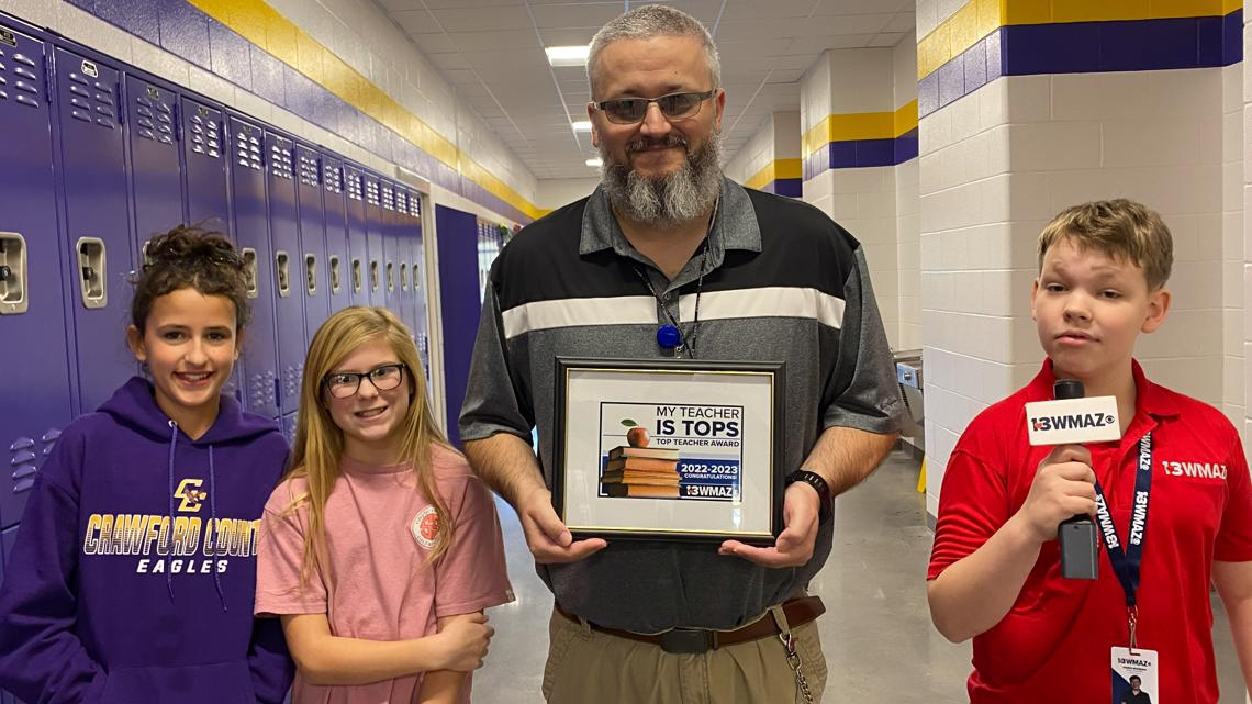 My teacher is Tops: Mr. David Rodriguez | 13wmaz.com
