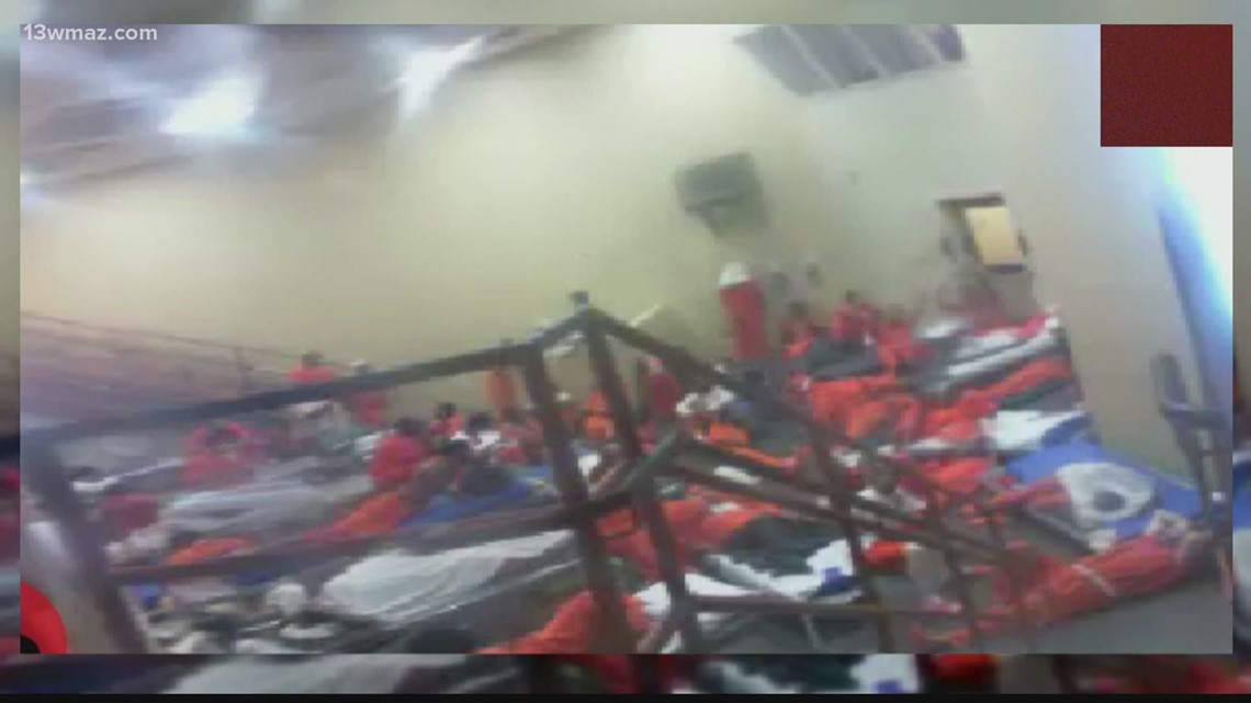 Bibb County Sheriff Speaks On Photos Showing Overcrowded Jail