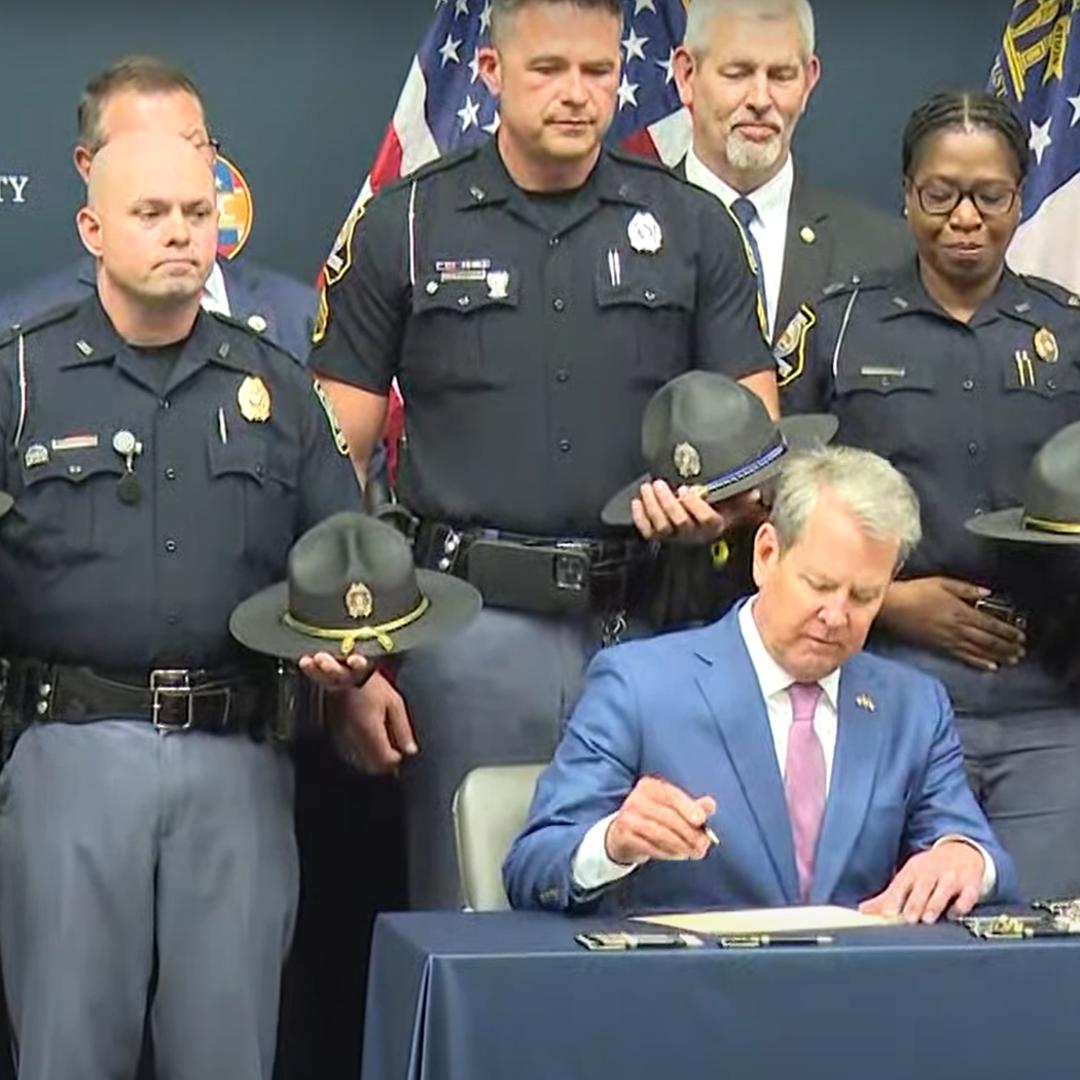 Ga. Gov. Kemp signs 6 new bills related to public safety, crime while ...