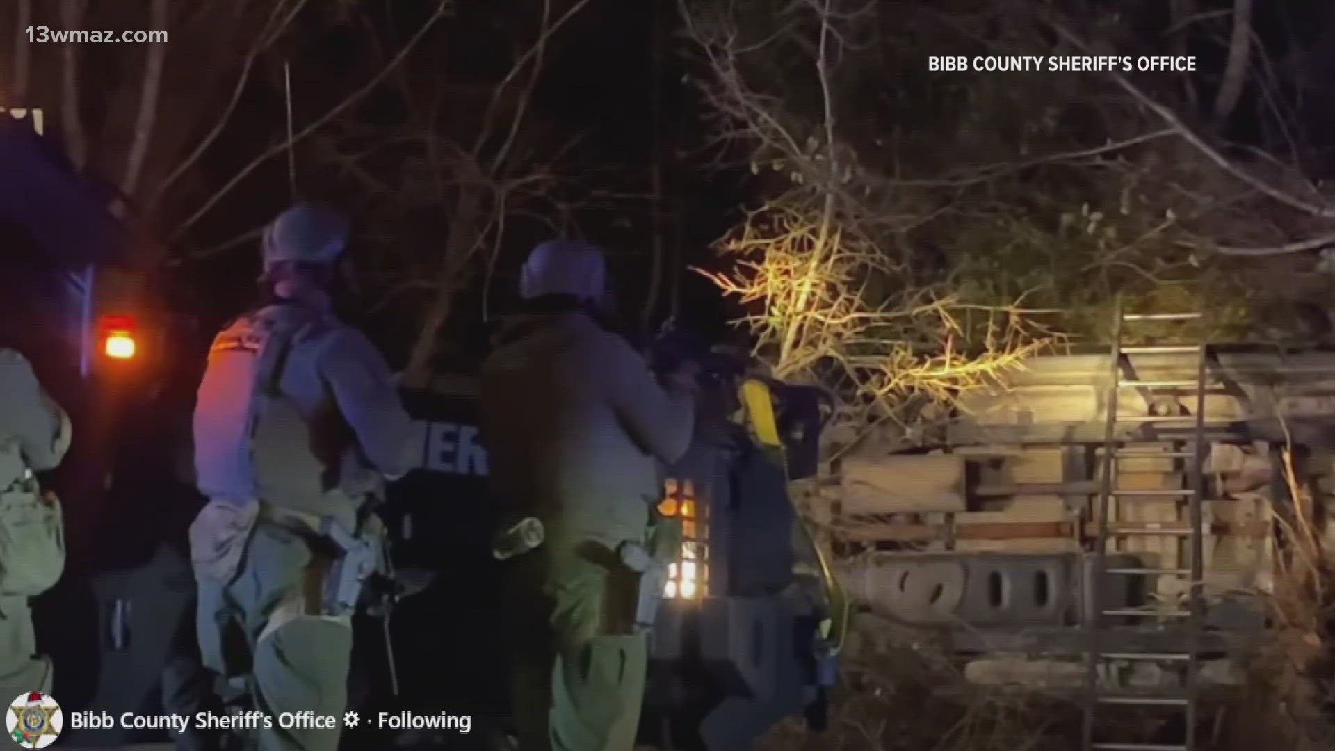 Man arrested after early morning standoff in Macon on Christmas Eve ...