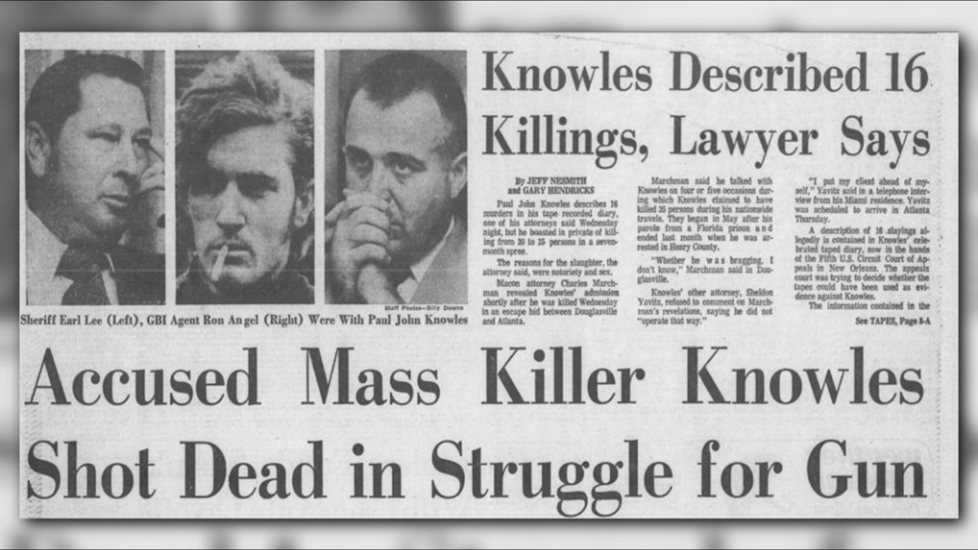 PHOTOS: Paul John Knowles, Central Georgia serial killer with at least ...