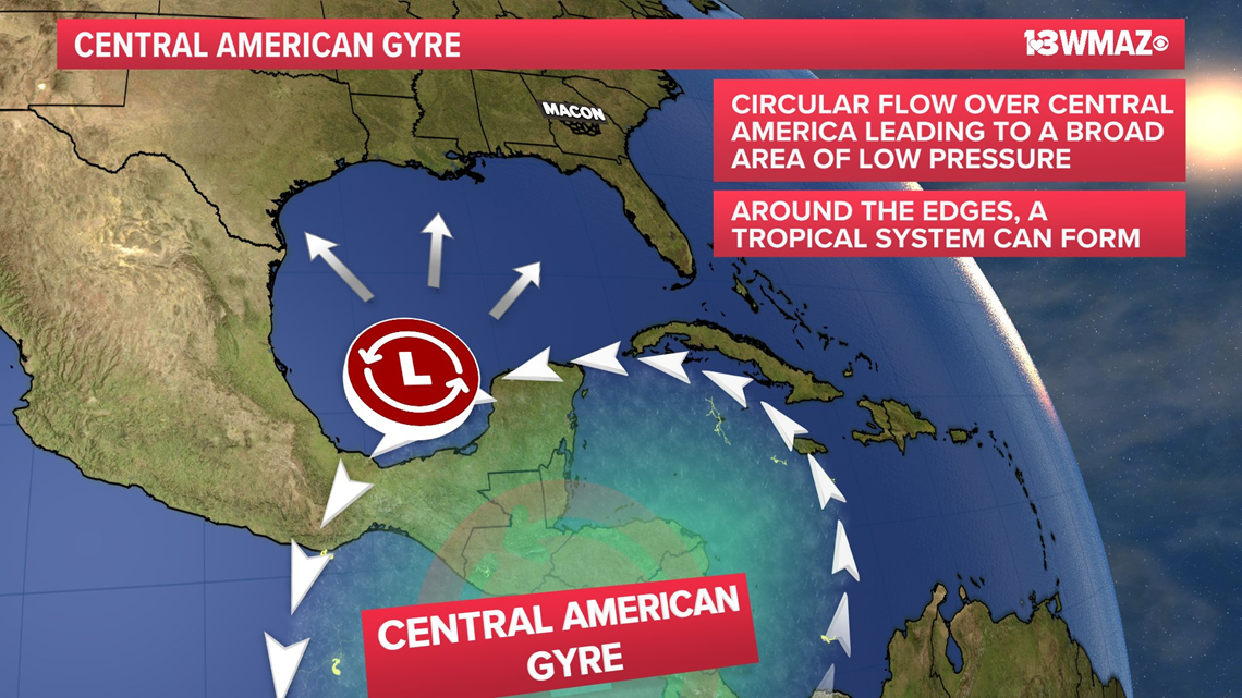 What is the Central American gyre and how could it affect the US ...