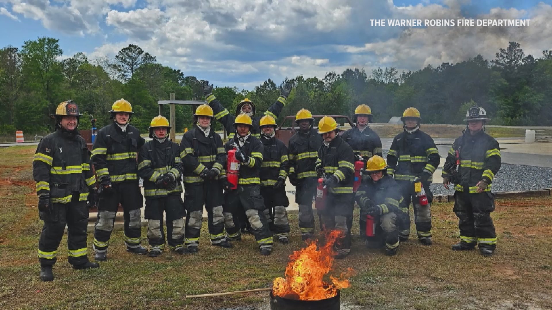 Warner Robins Fire welcomes 11 new recruits completing full staff ...