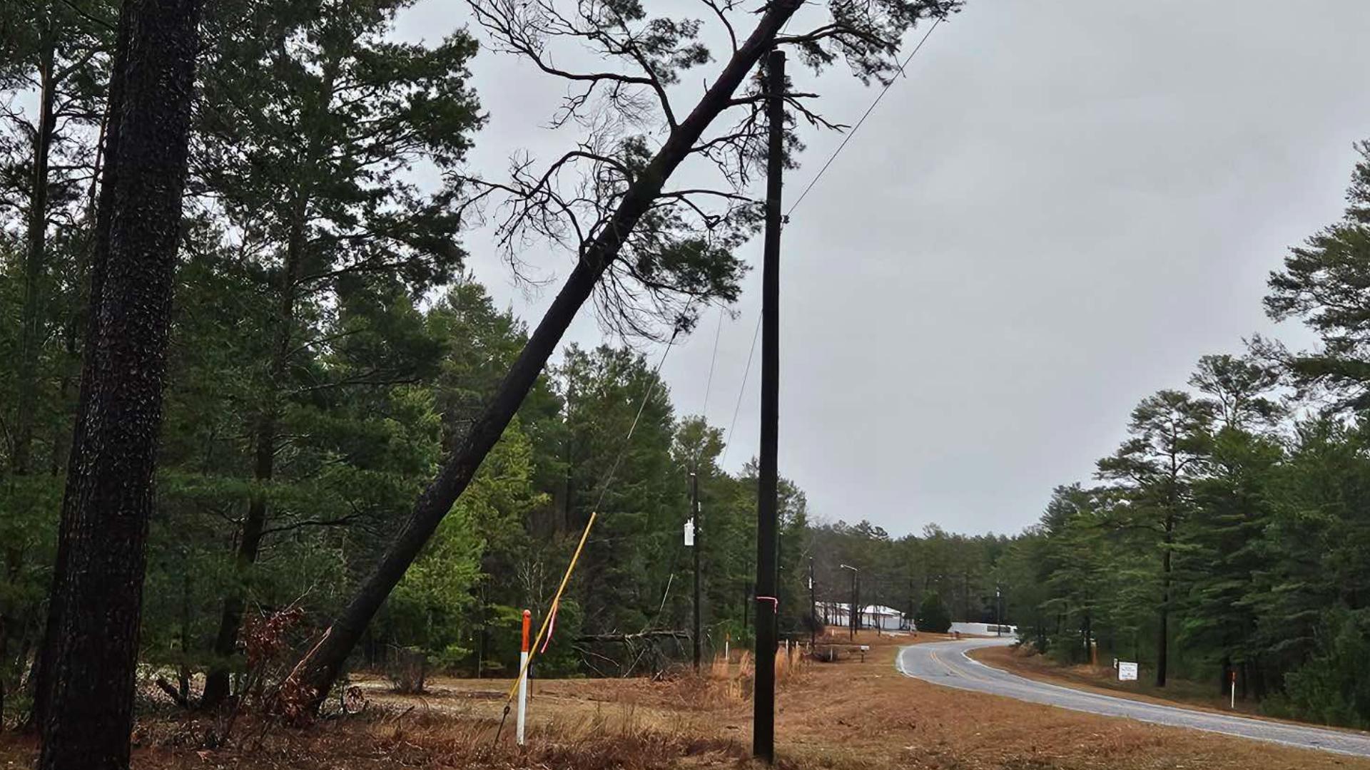 A look at the outages, road closures and damages in Central GA from the ...