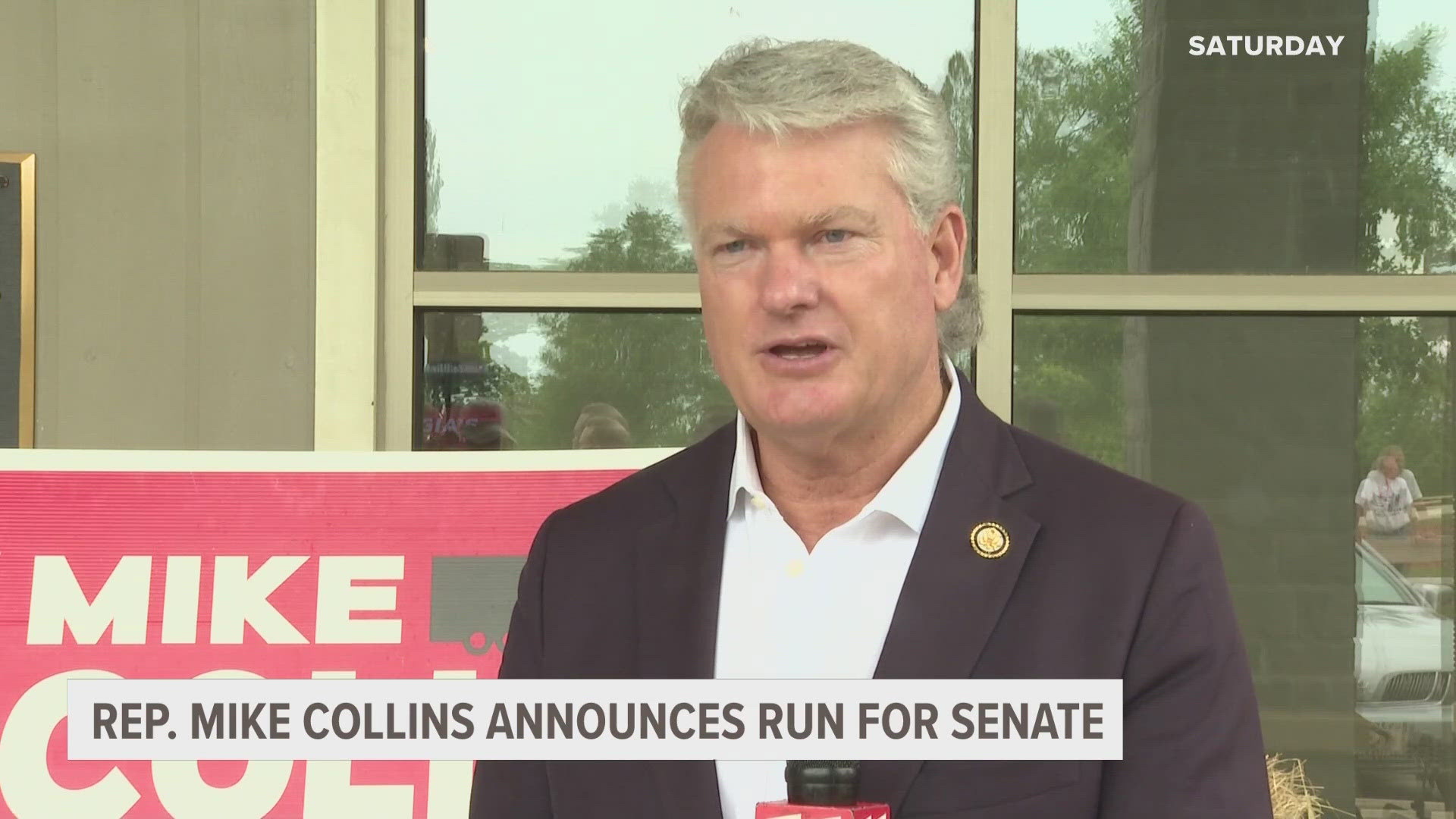 Georgia Rep. Mike Collins announces 2026 Senate bid against Ossoff ...