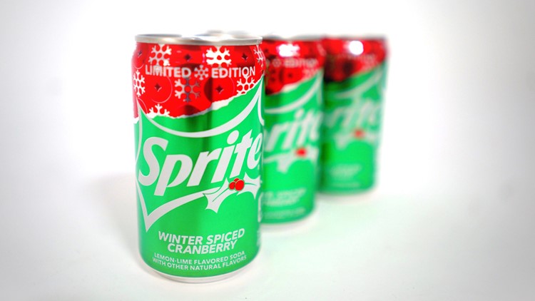Coca-Cola Cinnamon, Sprite Winter Spiced Cranberry taste test | 13wmaz.com