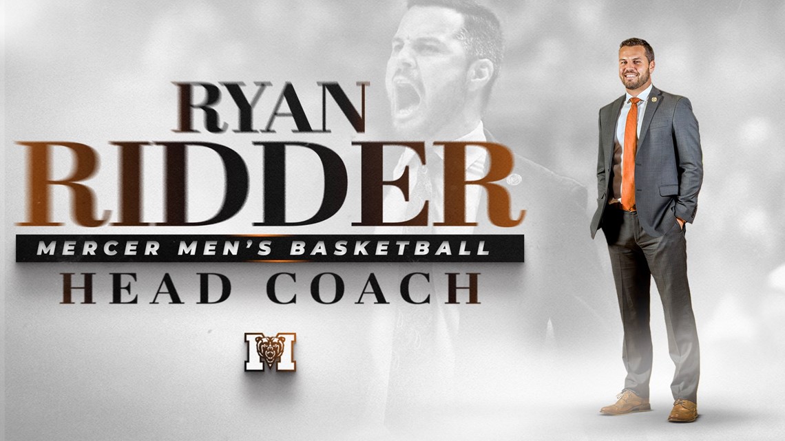 Mercer University announces Ryan Ridder as men's head basketball ...