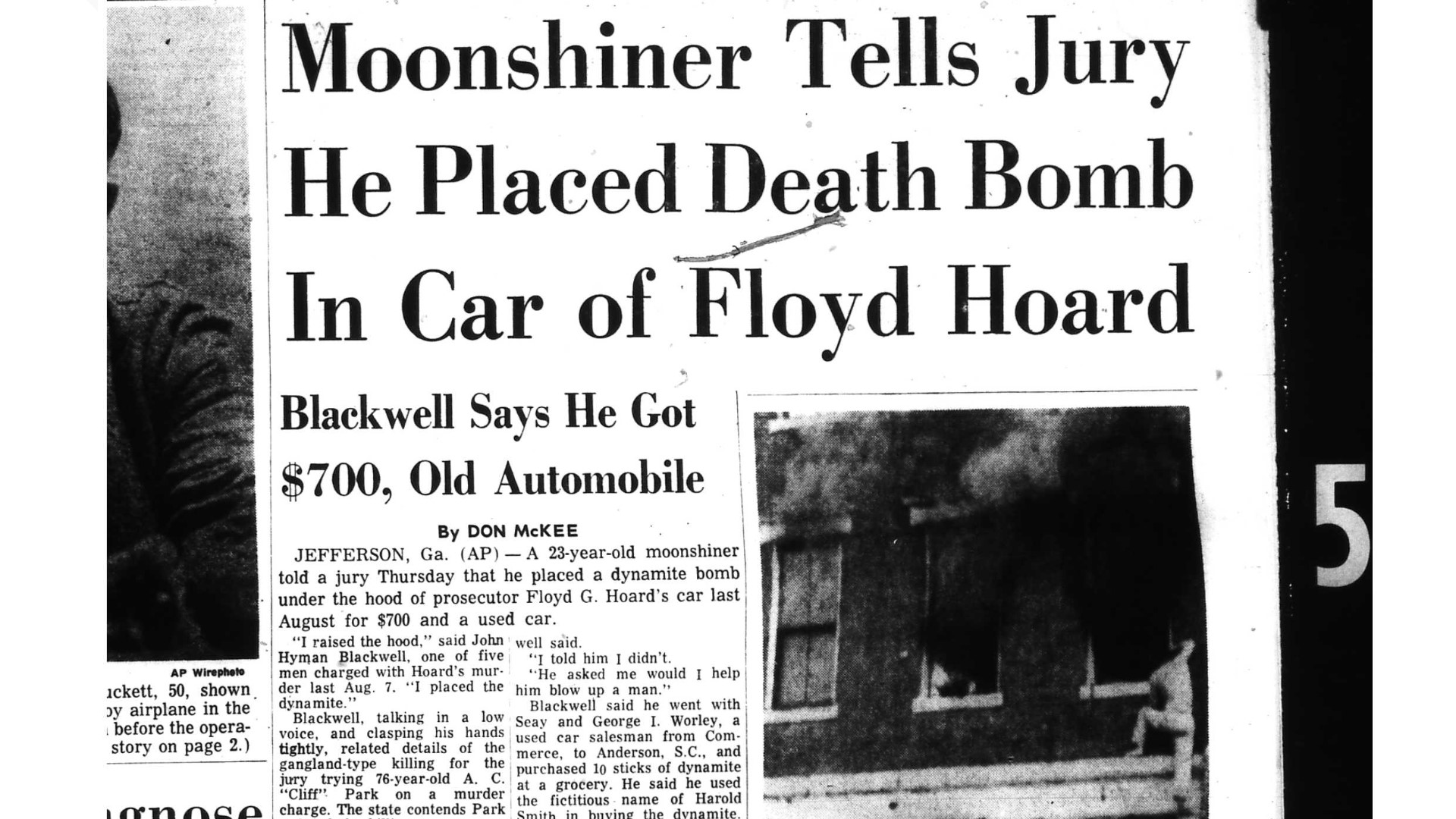 Georgia DA Floyd Hoard killed by Dixie Mafia in 1967 | 13wmaz.com
