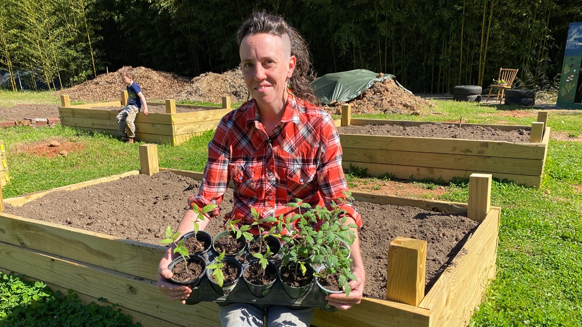 Woman starts community garden near High Falls State Park | 13wmaz.com