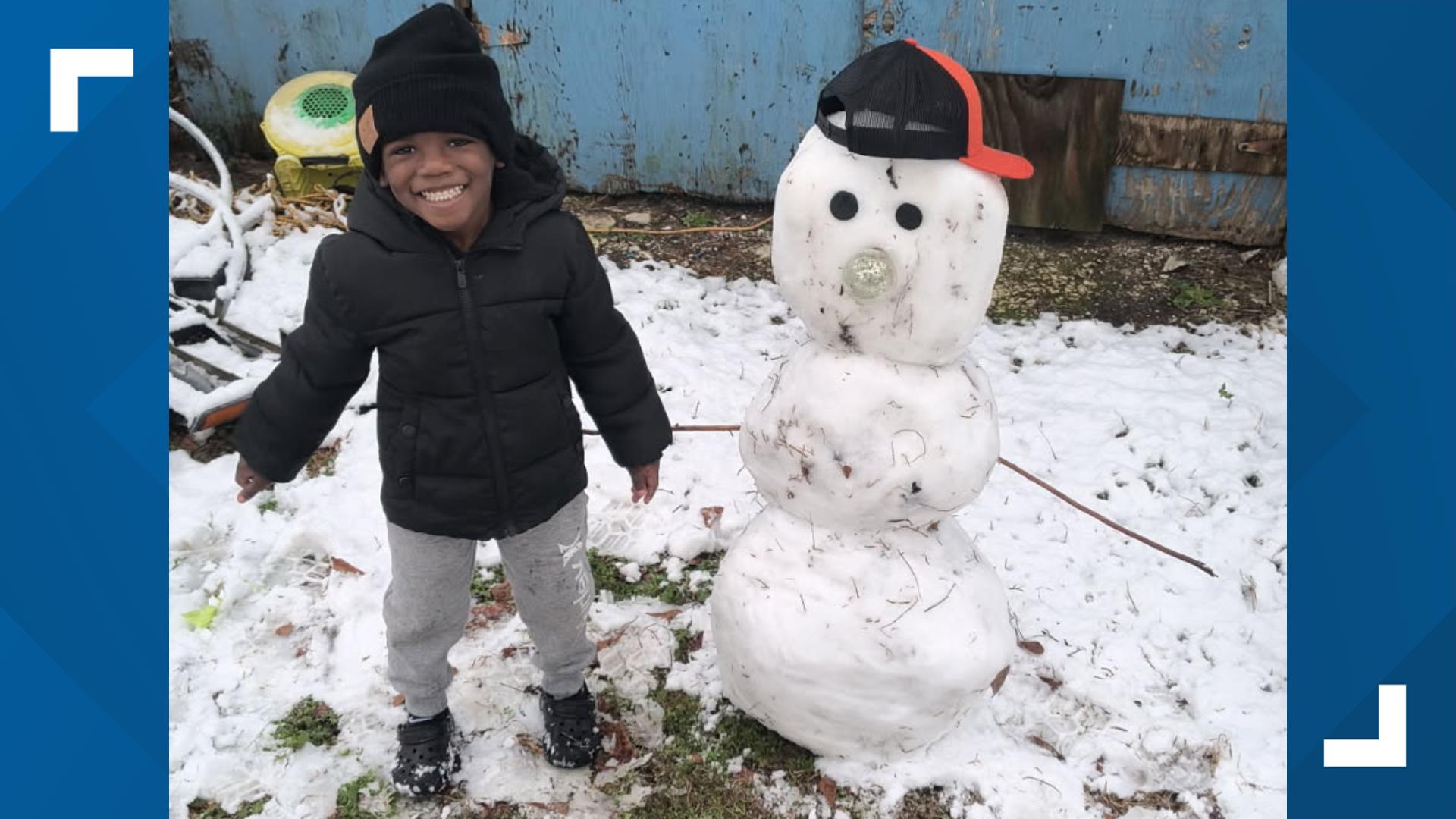 PHOTOS: Central Georgians are sharing their snow photos Sunday morning ...