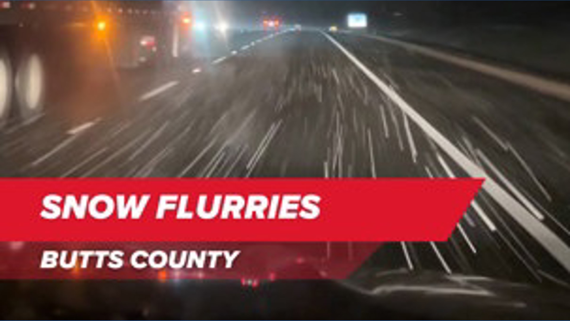 Weather Impact: Snow spotted in Central Georgia, area under Winter ...