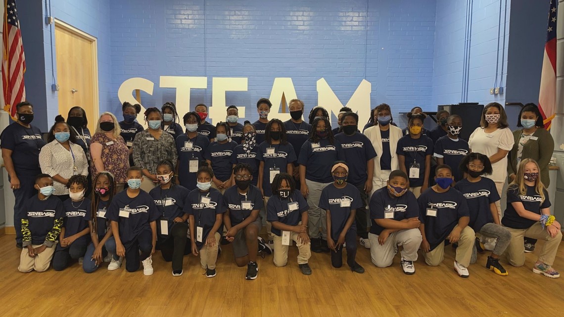 Macon's Cirrus Academy works with Starbase Robins for STEAM lessons ...