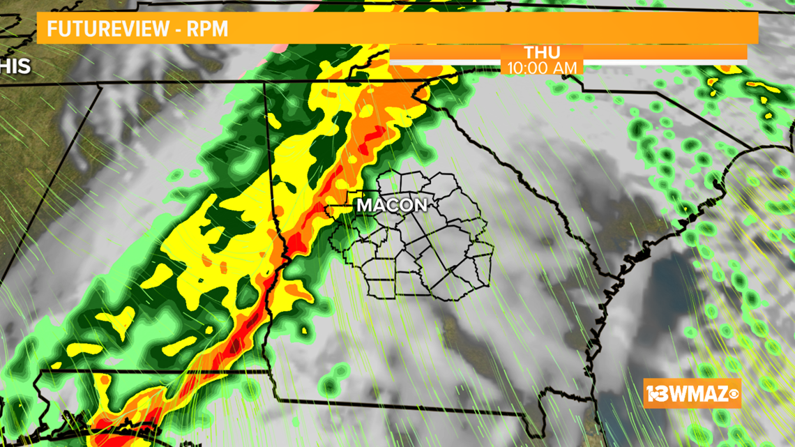 Christmas Eve cold front will bring rain and a frigid Christmas to ...